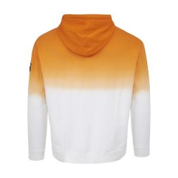 Fubu Herren Kapuzensweatshirt "Fubu Herren FM213-003-1 Corporate Hooded Sweatshirt Gradient", orange, Gr. L, 100% Baumwolle, Sweatshirts