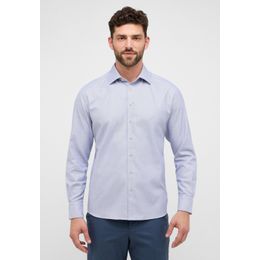 Eterna Herren Langarmhemd "MODERN FIT"blau, Gr. 44, Twill, 100% cotton, Hemden