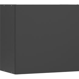 H&auml;ngeschrank KOCHSTATION, B:60cm H:57cm T:34cm, grau, MDF, K&uuml;che, Schr&auml;nke, "KS-Kehl", Breite 60 cm