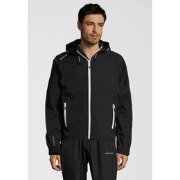 WHISTLER Herren Trainingsjacke "Evarts", schwarz, Gr. S, mehrfarbig, 100% Polyester, Jacken, mit 10000 Wassers&auml;ule