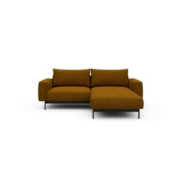 Ecksofa TENKSOM, B:215cm H:68cm T:185cm, orange, Wohnzimmer, Sofas, "Arthon, Polsterecke, Couch, L-Form, Armlehne, hoher Sitzkomfort", Bez&uuml;ge