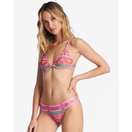 Billabong Damen B&uuml;gel-Bikini-Top "Baja Rising Reese", rot, Gr. M, 91% Polyester, 9% Elasthan, Bikini-Oberteile