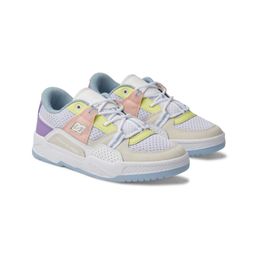 DC Shoes Damen Sneaker "Construct", Gr. 6,5, wei&szlig;, Obermaterial: Leder (Kuh) / Futter: Textil / Au&szlig;ensohle: Gummi, Schuhe