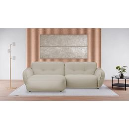 Ecksofa BETYPE, B:289cm H:87cm T:184cm, beige, 100% Polyester, Wohnzimmer, Sofas, "Be Fluffy Mega Sofa, bequem, viel Platz, Breite 289cm, L-Form",