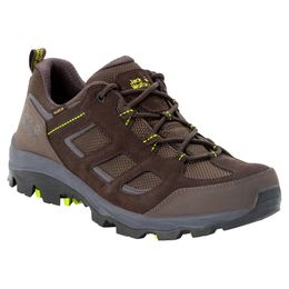 Jack Wolfskin Herren Wanderschuh "VOJO 3 TEXAPORE LOW M", Gr. 40, braun, Leder, Textil, Schuhe, Wasserdicht, Trekkingschuh