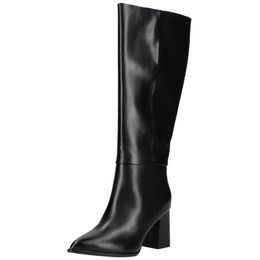 Marco Tozzi Damen High-Heel-Stiefel "Marco Tozzi Stiefel Lederimitat", Gr. 36, schwarz, Lederimitat, Schuhe