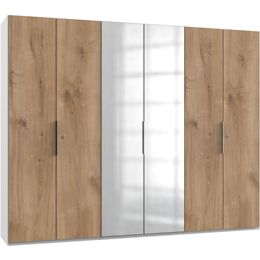 Kleiderschrank wimex, B:300cm H:236cm T:58cm, wei&szlig;, Schlafzimmer, Schr&auml;nke, "Level by fresh to go", mit Spiegelt&uuml;ren