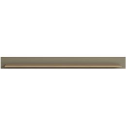 Home Affaire Wandboard "Stranda, Wandregal im Scandi-Style, Wandhalter mit Ablagefl&auml;che", B/H/T: 180cm x 17cm x 17cm, braun, Regale, vielseitig