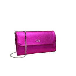 Damen Clutch "Eleganz", Collezione Alessandro, pink, Leder, Taschen, aus Leder, mit separaten F&auml;chern
