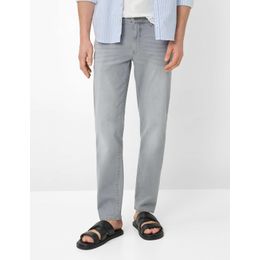 Brax Herren Five-Pocket-Hose Style CADIZ SMOKE GREY USED, denim grau, Gr. 46/32