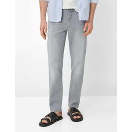 Brax Herren Five-Pocket-Hose Style CADIZ SMOKE GREY USED, denim grau, Gr. 38/32