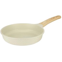 Bratpfanne "Ran, Universalpfanne mit Antihaftbeschichtung", &Oslash; 24cm + H&ouml;he 5,5cm, beige, RESTO KITCHENWARE, Pfannen, Induktion, f&uuml;r alle Herdarten