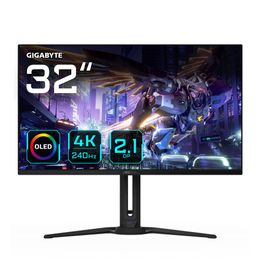 Gigabyte Gaming-Monitor "AORUS FO32U2P", B:71,8cm H:61,4cm T:15,9cm, schwarz, Monitore