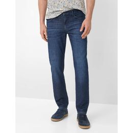 Brax Herren Five-Pocket-Hose Style CADIZ DARK BLUE, denim dunkelblau, Gr. 36/38