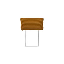 Kopfst&uuml;tze Home Affaire, B:50cm H:25cm T:12cm, gelb, 100% Polyester, Polsterauflagen, "Trelleborg", Cord-Bezug