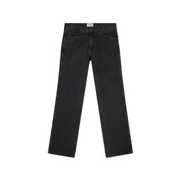 Bootcut-Jeans Wrangler, Damen, Gr. 30, L&auml;nge 32, schwarz_out, Denim/Jeans, Obermaterial: 99% Baumwolle, 1% Elasthan, bootcut fit lang, Jeans, Bootcut fit