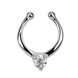 Adelia&acute;s ADELIA ́S Damen Nasenpiercing "Piercing Nasenpiercing", silber, Silber 925 (Sterlingsilber), Piercings, Klemmring aus 925 Silber
