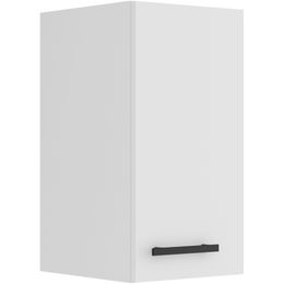 H&auml;ngeschrank Optifit, B:30cm H:57,6cm T:34,6cm, wei&szlig;, Holzwerkstoff, K&uuml;che, Schr&auml;nke, "Palma", Breite 30 cm, 1 T&uuml;r, 1 Einlegeboden