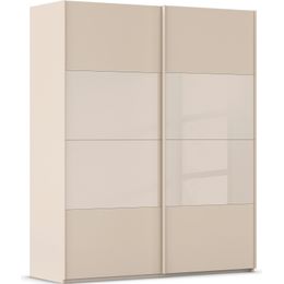 Schwebet&uuml;renschrank Rauch, B:181cm H:223cm T:67cm, beige, Holzwerkstoff, Schr&auml;nke, "Kleiderschrank Schrank Garderobe Schlafzimmerschrank SCALE-FYRA",
