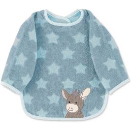 Sterntaler Baby L&auml;tzchen "&Auml;rmell&auml;tzchen, Emmi, mittelblau", blau, Baumwolle, L&auml;tzchen