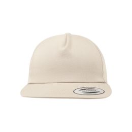 Flexfit Damen Flex Cap "Flexfit Snapback Unstructured 5-Panel Snapback"khaki, unifarben, 60% Baumwolle, 40% Polyester, Caps