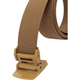 Brandit Herren H&uuml;ftg&uuml;rtel "Brandit Unisex Belt fast closure"camel, 100% Polypropylen, G&uuml;rtel