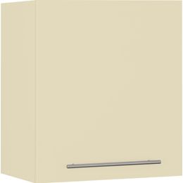 Wiho-K&uuml;chen H&auml;ngeschrank WIHO K&Uuml;CHEN, B:50cm H:56,5cm T:35cm, beige, K&uuml;che, Schr&auml;nke, "Unna", 50 cm breit