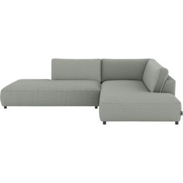 Ecksofa Musterring, B:304cm H:81cm T:224cm, grau, 100% Polyester, Wohnzimmer, Sofas, "Lucia", mit gro&szlig;em Longchair, verschiedene Farben, B304 x T224