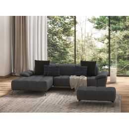 Sit & More Ecksofa SIT & MORE, B:290cm H:79cm T:185cm, blau, Wohnzimmer, Sofas, "Cool L-Form", wahlweise mit Kopfteilverstellung und Vorziehsitz, motorisch
