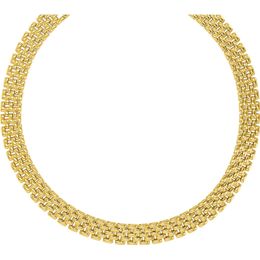 JOOP! JOOP Damen Collier "2038974", Edelstahl, L: 46 B: 3,4mm, gold, Edelstahl, B:3,4mm, Halsketten