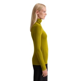 Marc O'Polo MARC O'POLO Damen Langarmshirt "aus TENCEL Modal"bright pea, Basic, Gr. XL, unifarben, Obermaterial: 95% Modal, 5% Elasthan, Shirts