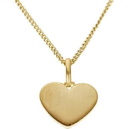 Firetti Damen Kettenanh&auml;nger "Schmuck Geschenk Gold 333 Halsschmuck Anh&auml;nger Herz", Gelbgold 333, 0,37 g, gold, Gelbgold 333, Schmuckanh&auml;nger