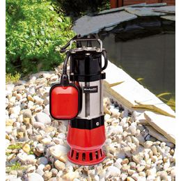 Schmutzwasserpumpe Einhell, B:20cm H:41cm L:21cm, rot, Pumpen, "GC-DP 5010 G", 12000 l/h max. F&ouml;rdermenge