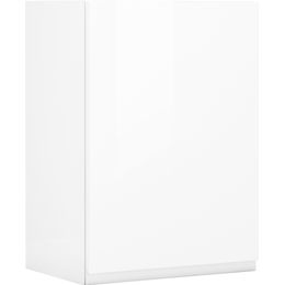 H&auml;ngeschrank KOCHSTATION, B:50cm H:70,4cm T:34,9cm, wei&szlig;, K&uuml;che, Schr&auml;nke, "KS-Avio", mit Soft-Close-Funktion und hochwertiger Hochglanz-Front,