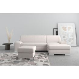 Ecksofa DOMO collection, B:271cm H:85cm T:160cm, beige, Wohnzimmer, Sofas, "Anzio L-Form, whlw. Bettfunktion, Federkern, hochwertig, Breite 271 cm",