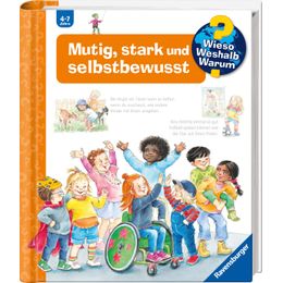 Ravensburger Kinderbuch "Wieso? Weshalb? Warum?, Mutig, stark und selbstbewusst", bunt, B&uuml;cher, Made in Germany