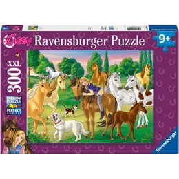 Ravensburger Kinder Puzzle "Lissy und Arcado auf der Koppel", bunt, B:49cm H:36cm, Puzzles, Made in Germany