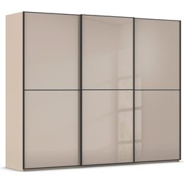 Schwebet&uuml;renschrank Rauch, B:271cm H:223cm T:68cm, beige, Holzwerkstoff, Schr&auml;nke, "Kleiderschrank Schrank Garderobe Schlafzimmerschrank SCALE-DUO",
