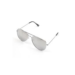 Damen Sonnenbrille "Texas", silber, Collezione Alessandro, unifarben, Sonnenbrillen, zeitlose Form