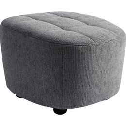 Fu&szlig;hocker Alina, B:54cm H:41cm T:57cm, grau, Chenille GFS (100% Polyester), Garten, Hocker, "Yuri", Passend zu Sessel Yuri