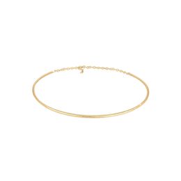 Elli Damen Kette ohne Anh&auml;nger "Elli Halskette Choker Cuff Basic It-Piece Blogger 925er Silber", 40, ohne Stein, Silber 925 (Sterlingsilber), L: 40,
