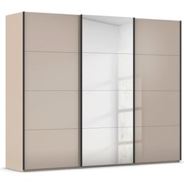 Schwebet&uuml;renschrank Rauch, B:271cm H:223cm T:68cm, beige, Holzwerkstoff, Schr&auml;nke, "Kleiderschrank Schrank Garderobe Schlafzimmerschrank SCALE-FYRA",