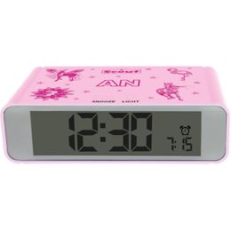Scout Kinder Quarzwecker "Digi Clock, 280001025", rosa, Wecker, Kinderwecker, Digitalwecker, Geschenkidee, Kinderzimmer, Jugendliche