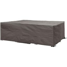 Gartenm&ouml;bel-Schutzh&uuml;lle, B:230cm H:80cm L:230cm, grau, WINZA OUTDOOR COVERS, Polypropylen (PP), Planen, geeignet f&uuml;r Loungeset, 280x230x80 cm