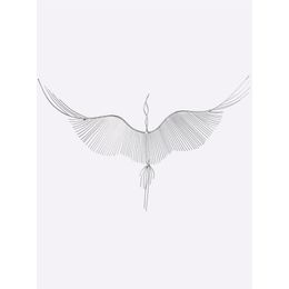 HEINE HOME Wanddekoobjekt, B/H/T: 93cm x 60cm x 1,5cm, silber, Wanddekoobjekte