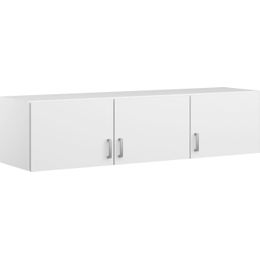 Schrankaufsatz Rauch, B:136cm H:39cm T:54cm, wei&szlig;, Holzwerkstoff, Schlafzimmer, M&ouml;belaufs&auml;tze, "Bremen"