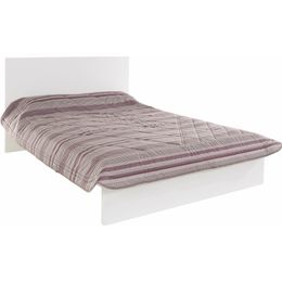 Tagesdecke, B:195cm L:225cm, grau, Westfalia Schlafkomfort, Polyester, Tagesdecken