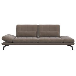 FLEXLUX "Tropea Funktionssofa, Designsofa, Relaxfunktion, TV-Couch," mit Armteilverstellung sowie Sitztiefenverstellung, Breite 252 cm