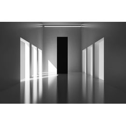 papermoon Fototapete "Photo-Art ANTONYUS BUNJAMIN (ABE), LICHT UND DIMENSION", B/L: 4m x 2,6m, Bahnen: 8 Stk., bunt, Schlafzimmer, Tapeten