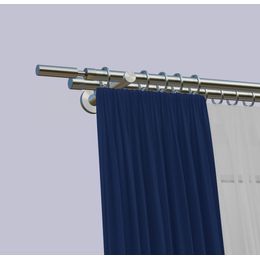 Gardinenstange Indeko, L:430cm, silber, Eisen, Gardinenstangen, "Kimberley"